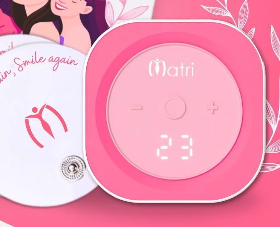 Matri menstrual pain relief reliever device